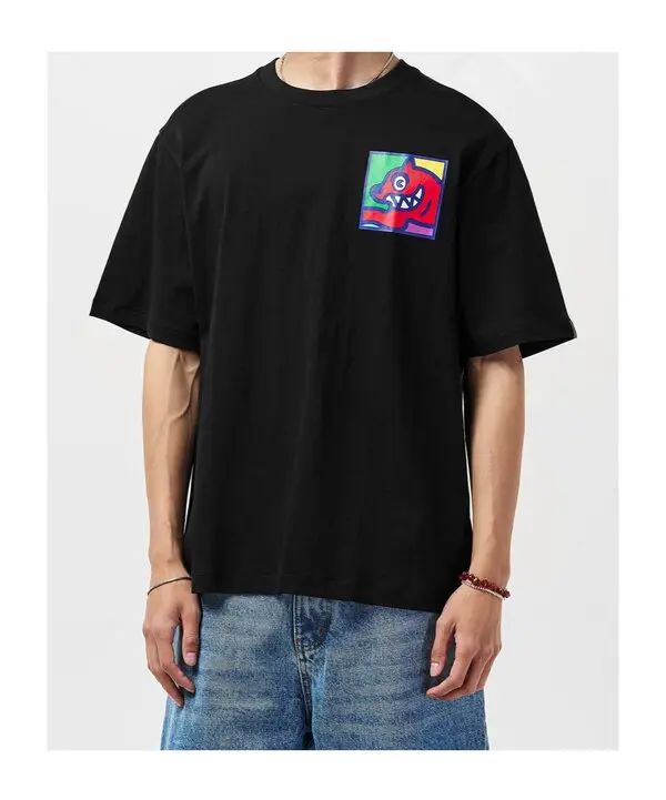 ICECREAM Crew Neck Short-sleeved T-shirt