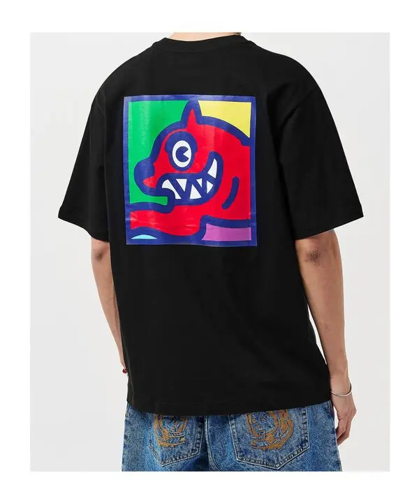 ICECREAM Crew Neck Short-sleeved T-shirt