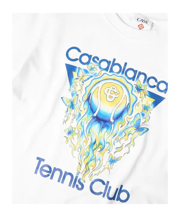 Casablanca Logo Print T-shirt