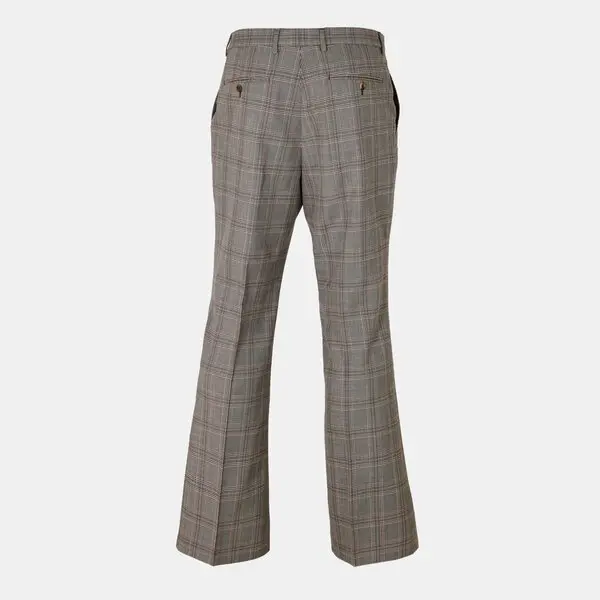 Gucci Plaid Casual Pants