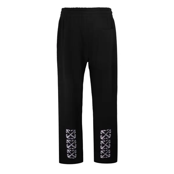 Off-White Off Vnsh Arw Swtpnt - Black