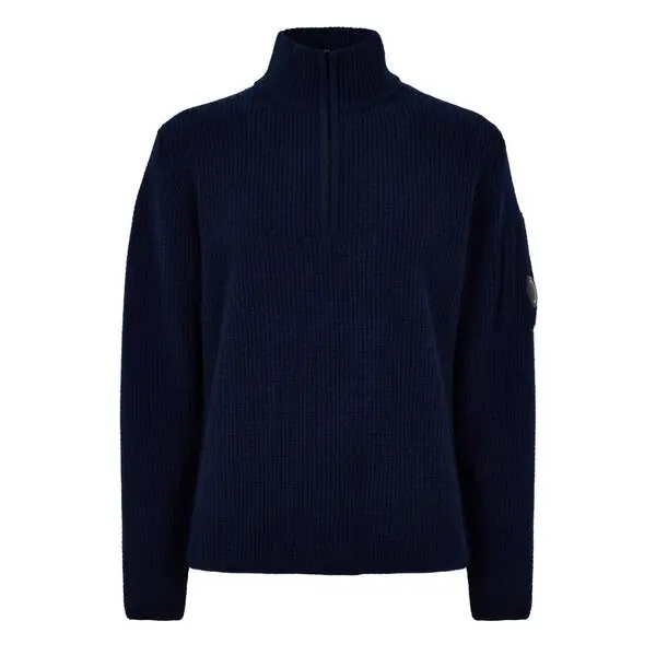 C.P. COMPANY Zippered Knit Sweater