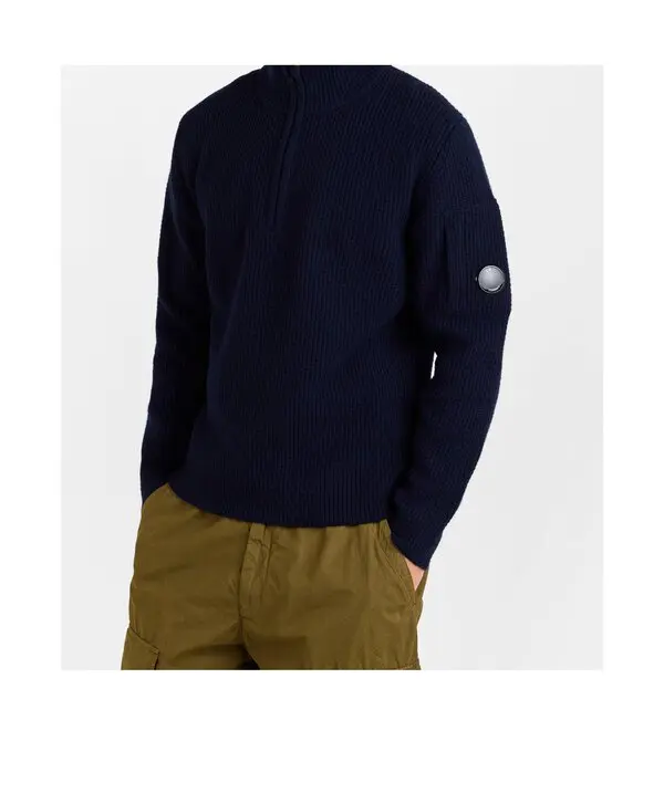 C.P. COMPANY Zippered Knit Sweater