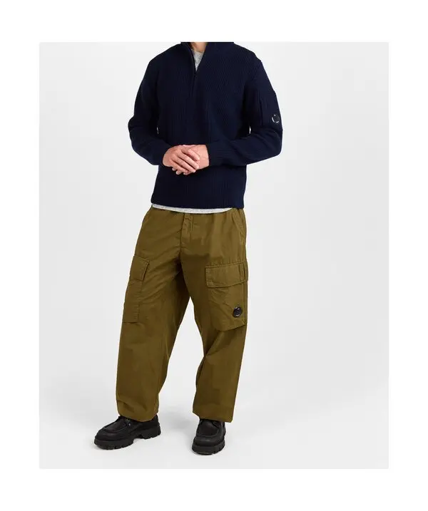 C.P. COMPANY Zippered Knit Sweater