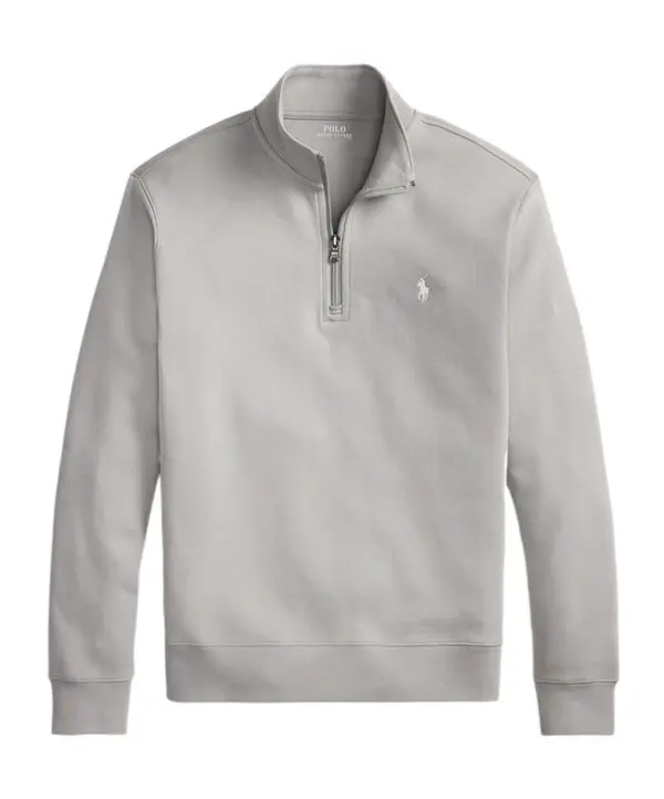 Polo Ralph Lauren Quarter Zip-up Hoodie - Gray