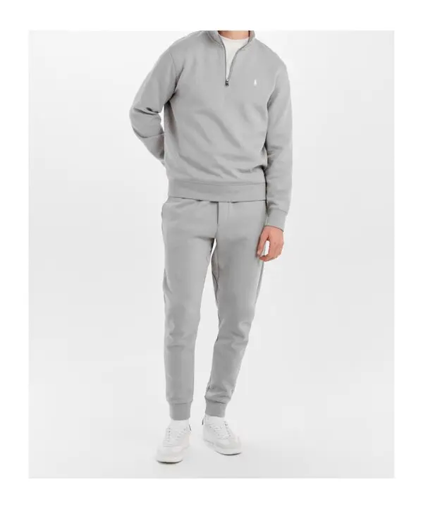 Polo Ralph Lauren Quarter Zip-up Hoodie - Gray