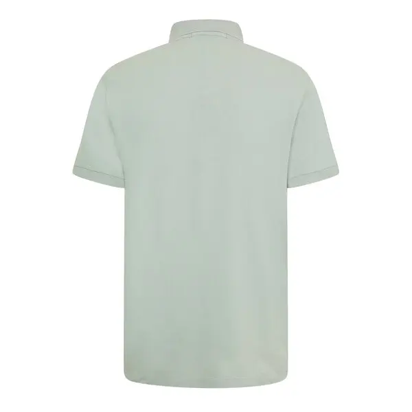 Stone Island Cotton Compass Logo Polo Shirt - Gray