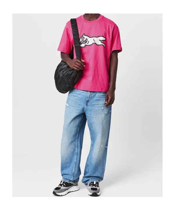 ICECREAM Crew Neck Short-sleeved T-shirt