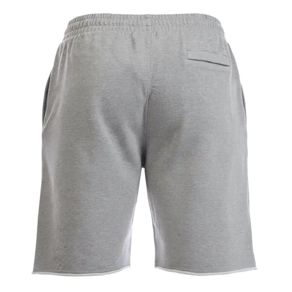 Off-White Elasticated Waist Shorts - Gray
