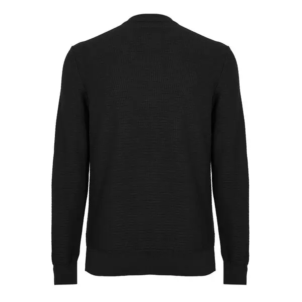 Hugo Boss Long Sleeve Crew Neck Jumper - Black