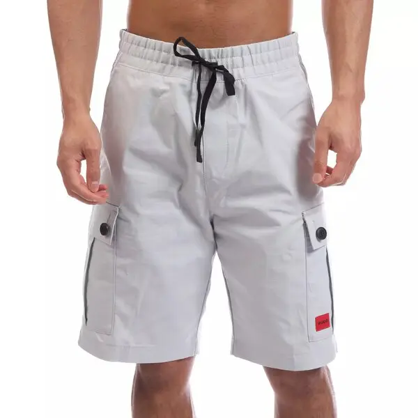 Hugo Boss Cargo Shorts With Drawstring Waistband