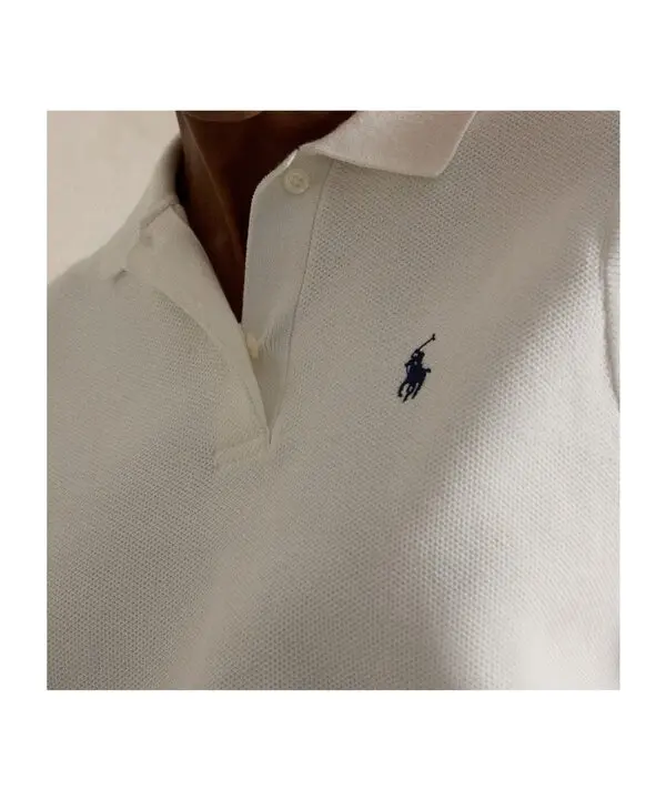 Polo Ralph Lauren Sleeveless Collared Cropped Polo Shirt