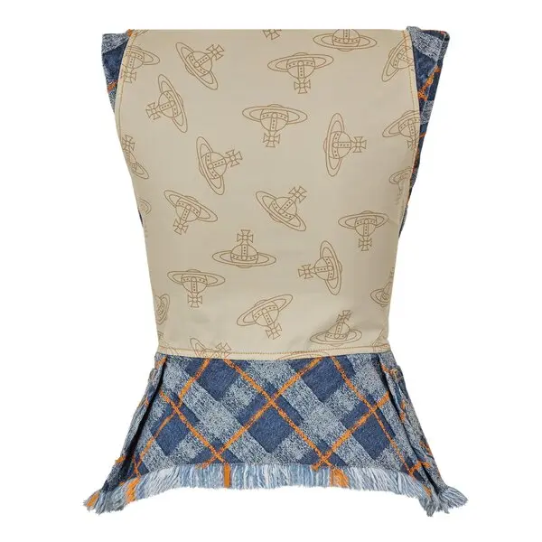VIVIENNE WESTWOOD A Plaid Print Vest