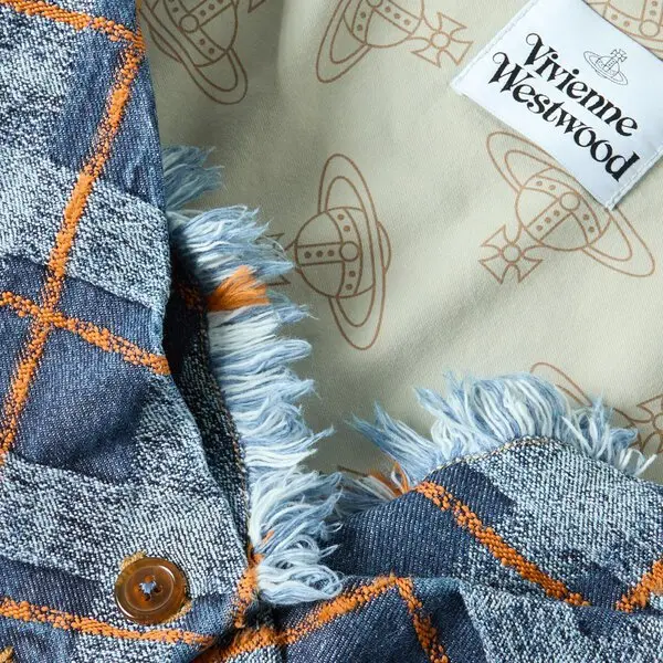 VIVIENNE WESTWOOD A Plaid Print Vest