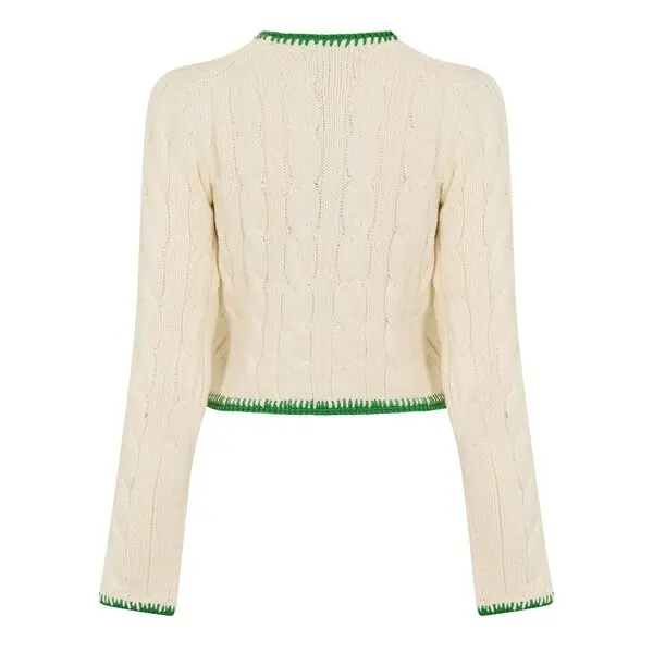 Polo Ralph Lauren Color-blocked Knit Cardigan