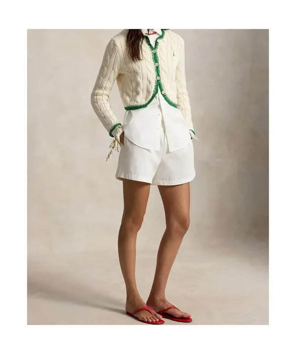 Polo Ralph Lauren Color-blocked Knit Cardigan