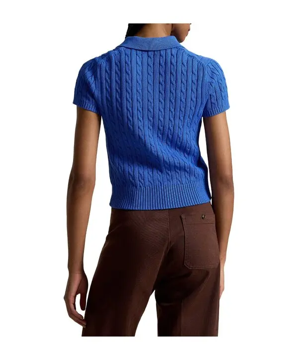 Polo Ralph Lauren Cable Knit Short Sleeve Shirt