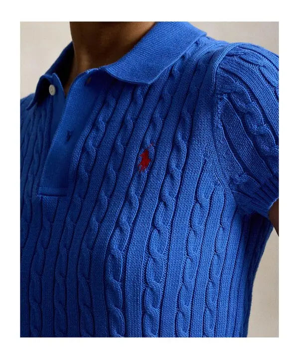 Polo Ralph Lauren Cable Knit Short Sleeve Shirt