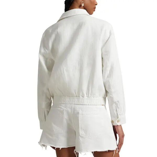 Polo Ralph Lauren Logo Embroidered Relaxed Fit Zip-up Windbreaker