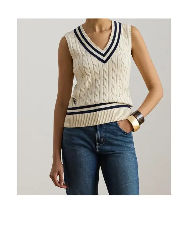 Ralph Lauren Knitted V-neck Vest