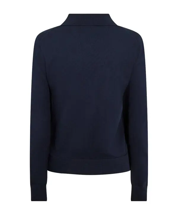 Polo Ralph Lauren Collared Knit Cardigan