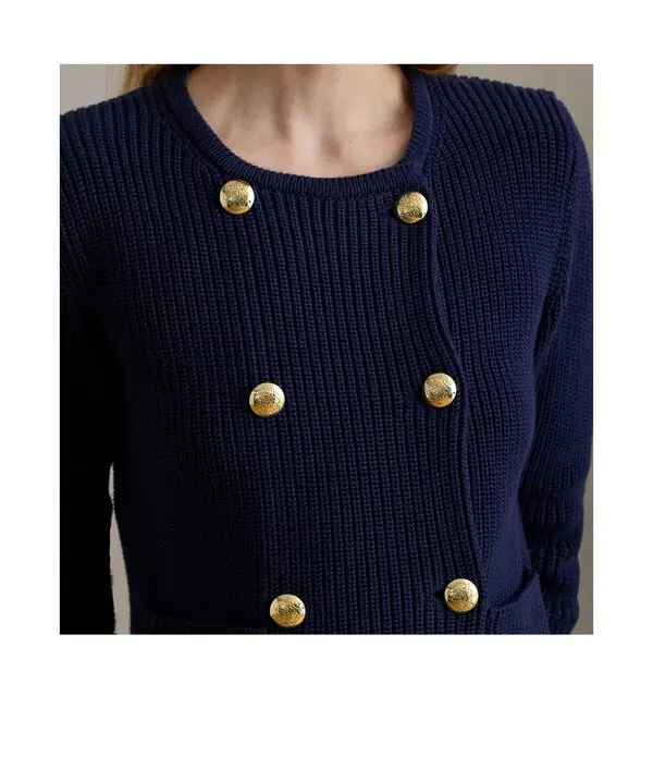 Ralph Lauren Double-breasted Knitted Cardigan