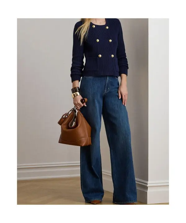Ralph Lauren Double-breasted Knitted Cardigan