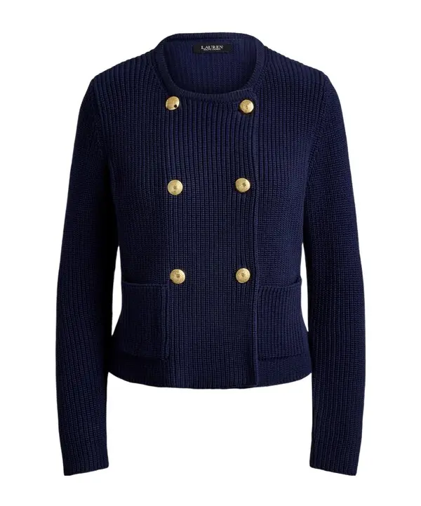 Ralph Lauren Double-breasted Knitted Cardigan