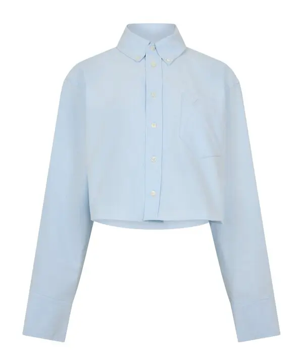 AMI Paris Striped Long-sleeve Shirt