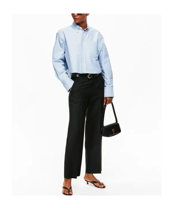 AMI Paris Striped Long-sleeve Shirt