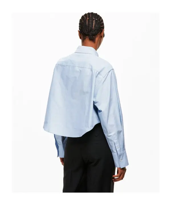 AMI Paris Striped Long-sleeve Shirt