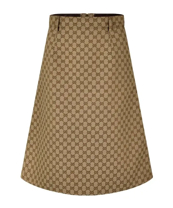 Gucci Iconic Midi Dress - Brown
