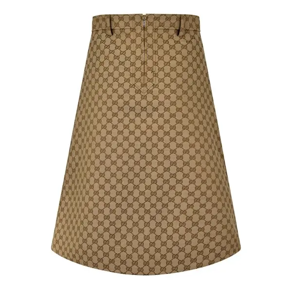Gucci Monogram Midi Skirt
