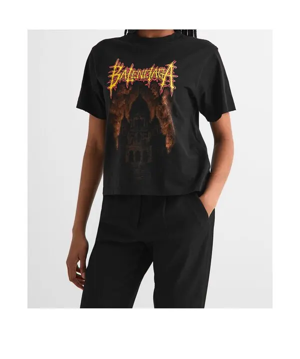 Balenciaga Graphic Printed T-shirt