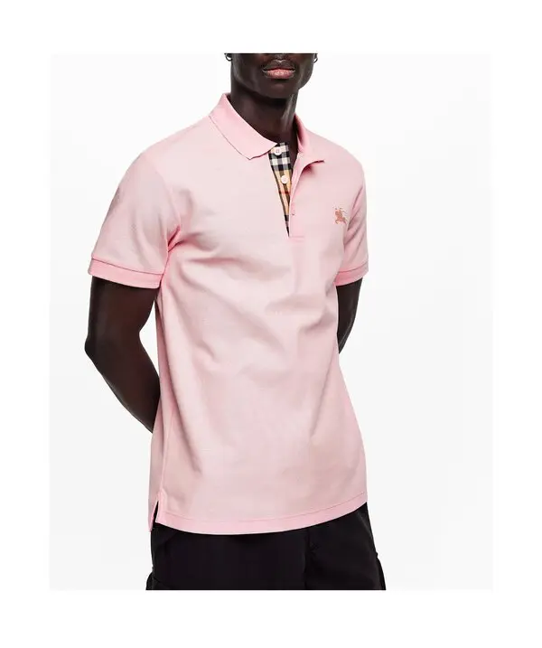Burberry Minimalist Short-sleeve Polo Shirt