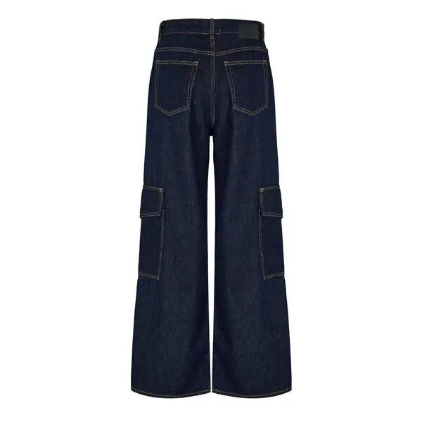 GANNI Solid Color Jeans