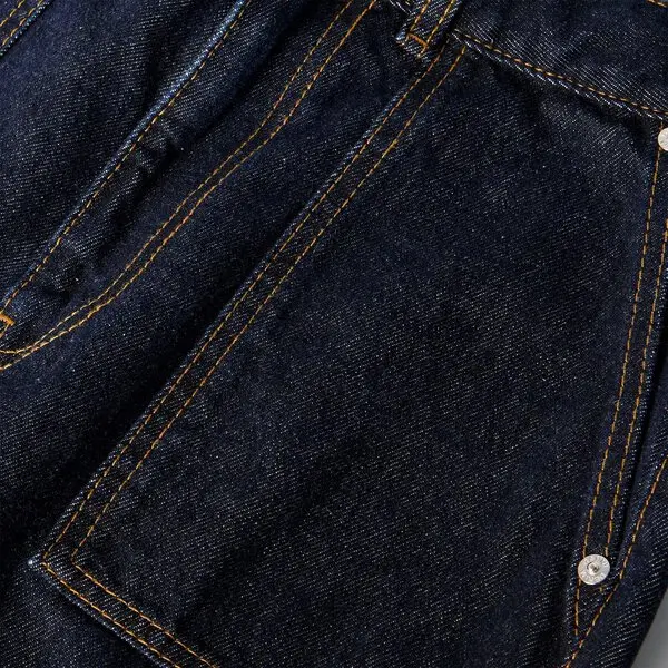 GANNI Solid Color Jeans