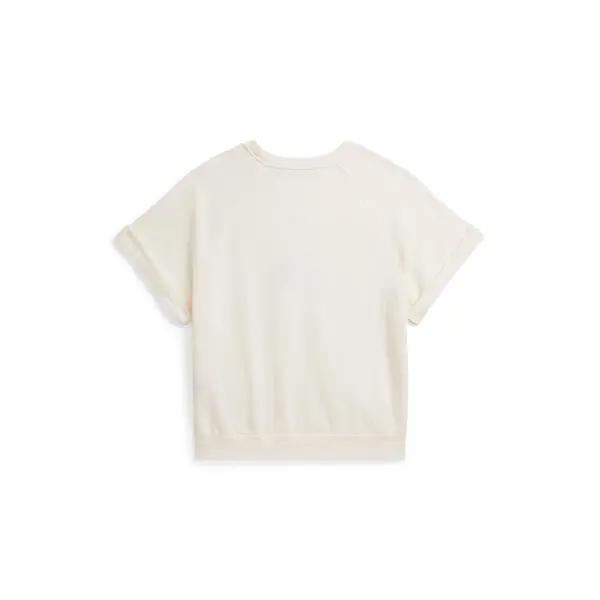 Polo Ralph Lauren Cropped Sweatshirt With Graphic Print