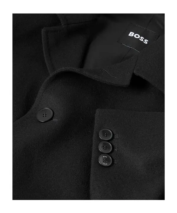 Hugo Boss Solid Color Loose Coat