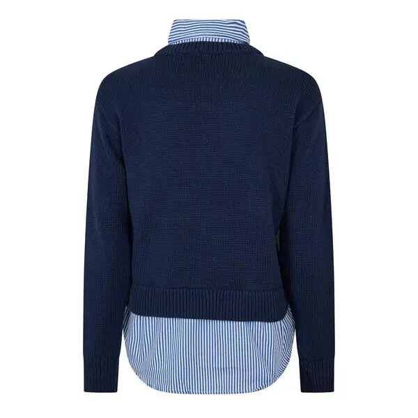 Ralph Lauren Faux Two-piece Knitwear