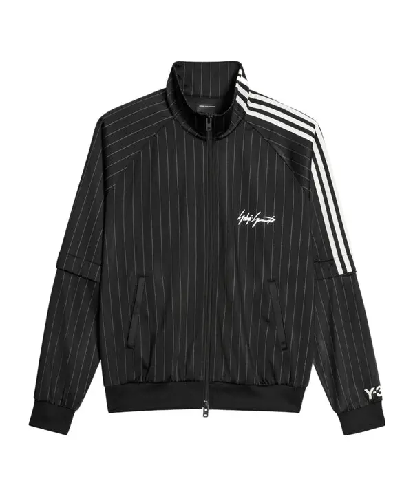 Y3 Pinstripe Zip-up Jacket