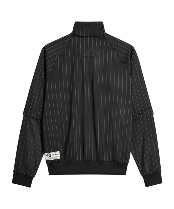 Y3 Pinstripe Zip-up Jacket