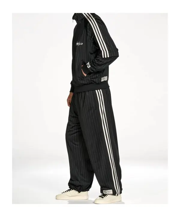 Y3 Pinstripe Zip-up Jacket
