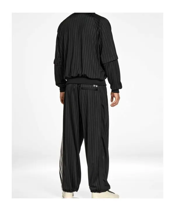 Y3 Pinstripe Zip-up Jacket