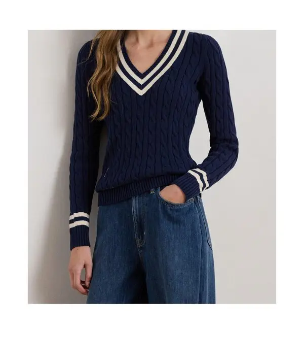 Ralph Lauren V-neck Knit Sweater