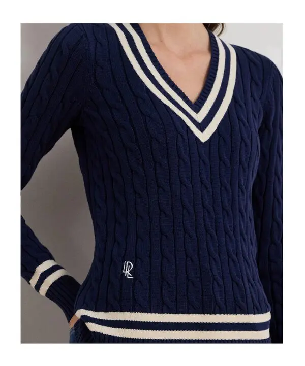 Ralph Lauren V-neck Knit Sweater