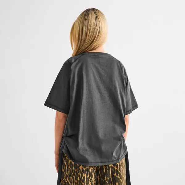 GANNI Have A Nice Day" Graphic T-shirt - Black
