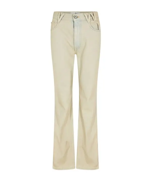 VIVIENNE WESTWOOD Straight-leg Jeans - Nude