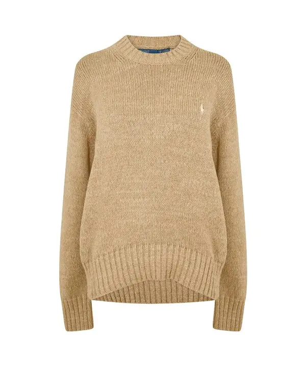 Polo Ralph Lauren Crew Neck Long Sleeve Jumper With Letter Print - No