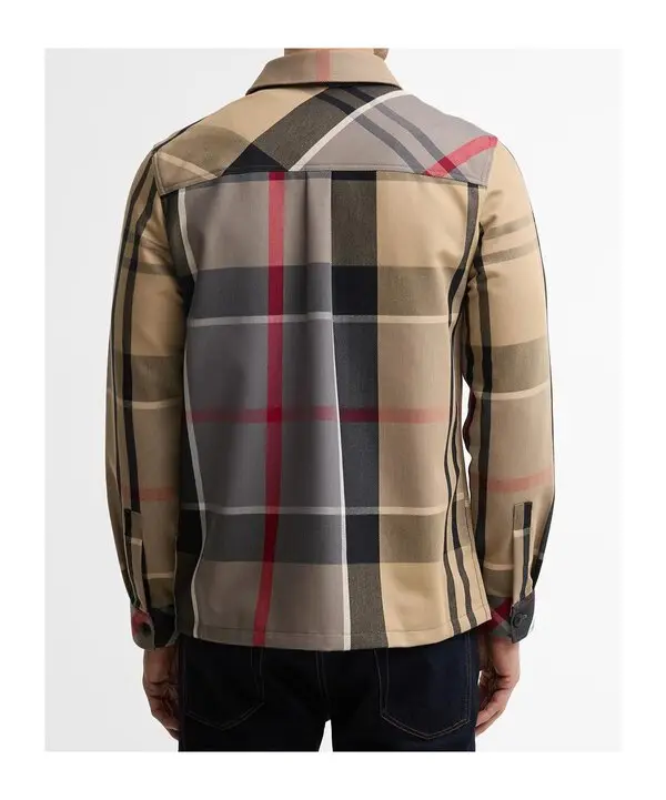Barbour Plaid Zip-up Jacket